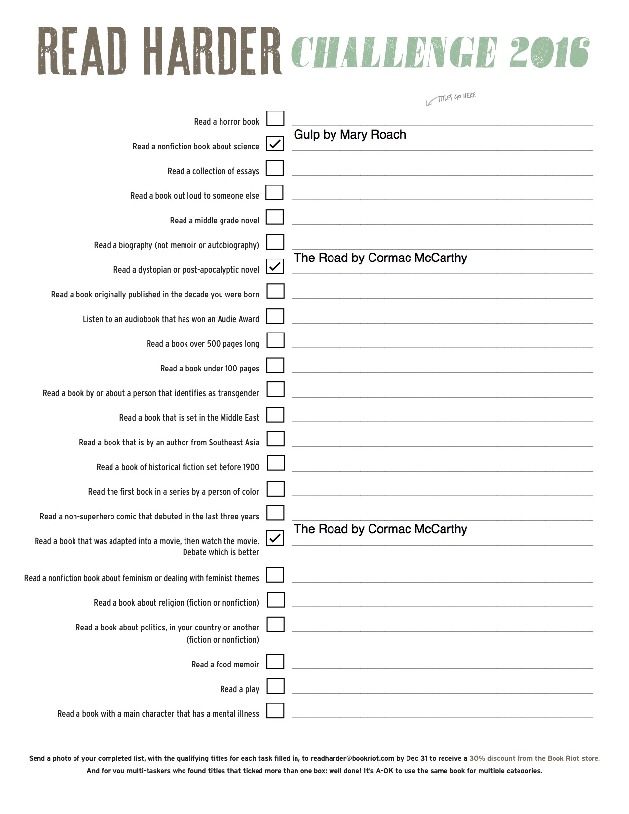 RHC 2016: Dystopian or Post-Apocalyptic Novel/Book and its Movie ...